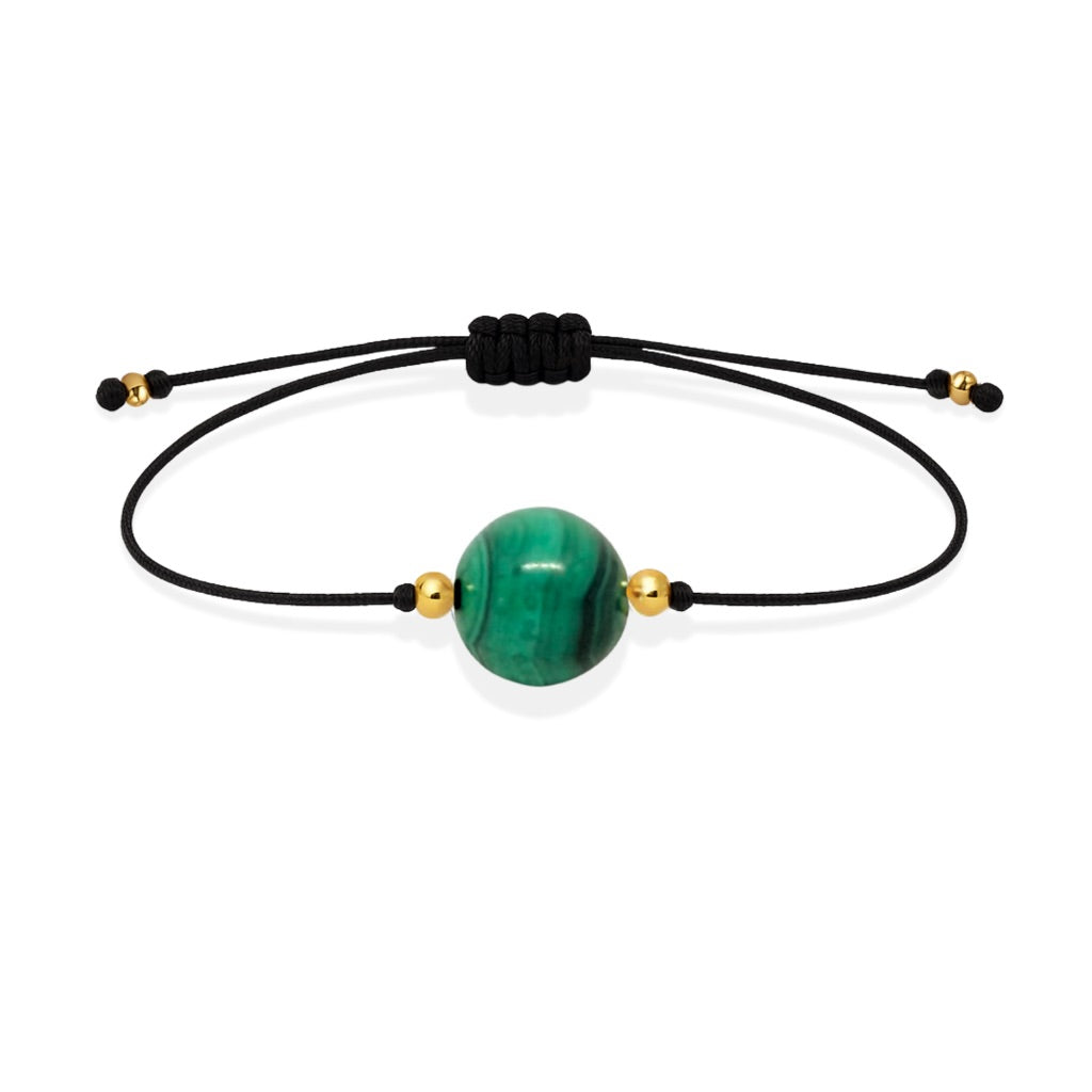 Pulsera de Malaquita – Fortune Malachite Touch | Xany Stones